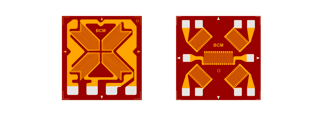 Multi-Grid Strain Gauges for Multi-Axis Force/Torque Sensors | BCM Sensor
